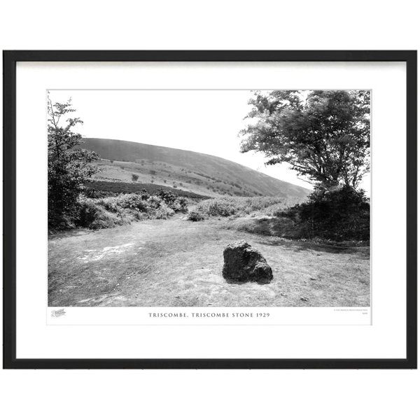 The Francis Frith Collection Triscombe, Triscombe Stone 1929 - Single Picture Frame Photograph ...
